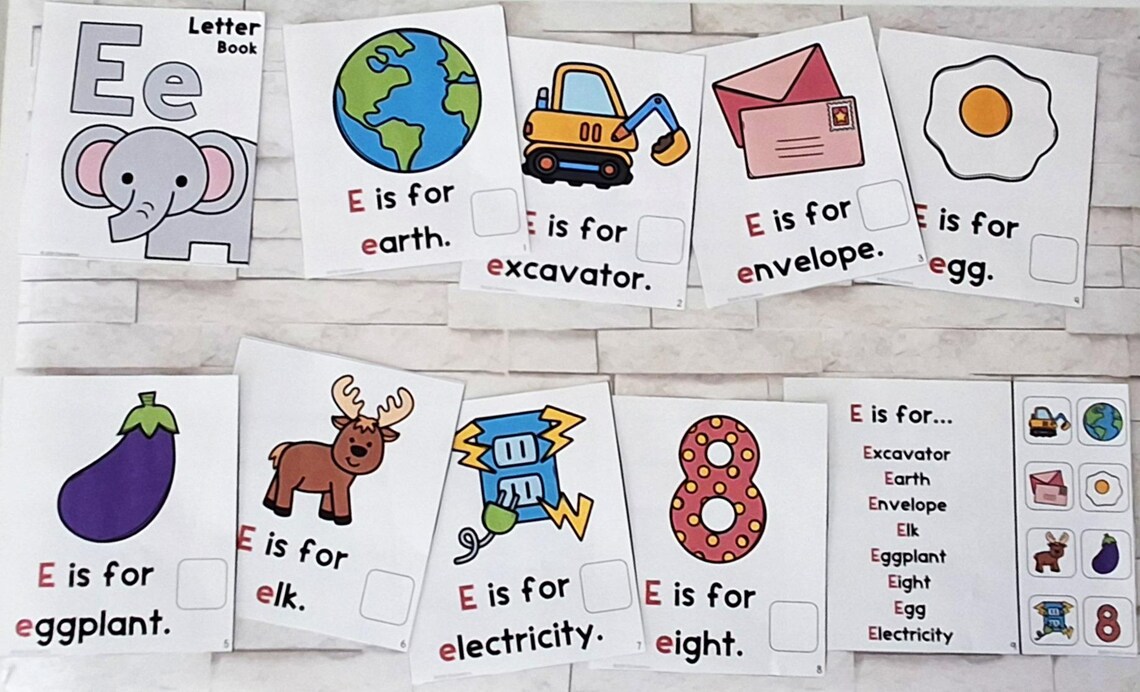 Alphabet Adapted Books, Interactive Special Education Books ESL ELL ABC ...