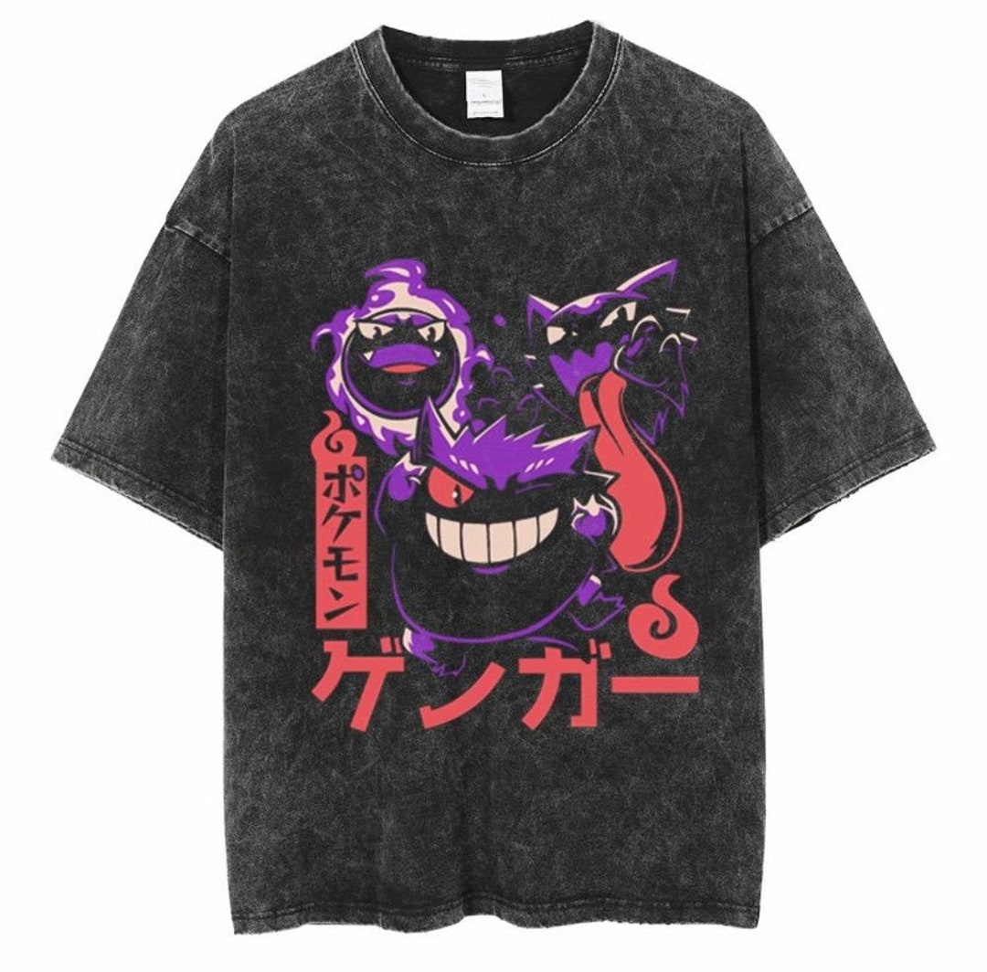 Gengar Inspired Tshirt, Manga Shirt, Anime Clothing,anime Gift Anime ...