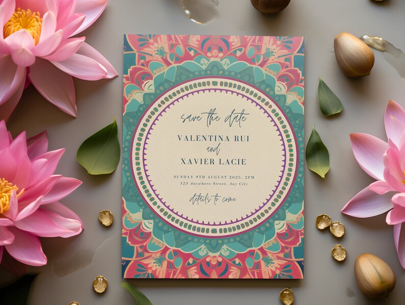 Indian Wedding Invitation Animated Digital & Printable Invites South ...