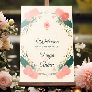 Indian Wedding Sign Hindu Phera Decor & Desi Wedding Decor, Mehndi ...
