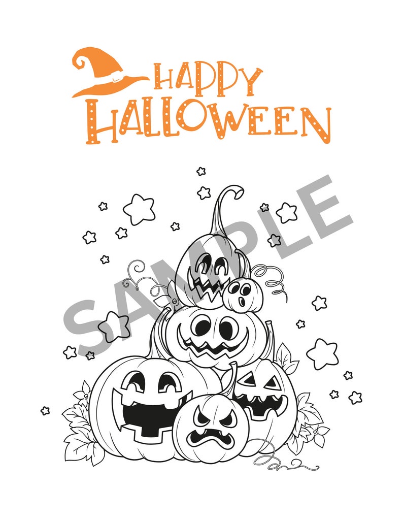 Halloween Activity Pack / Printable Halloween Activity Sheets - Etsy