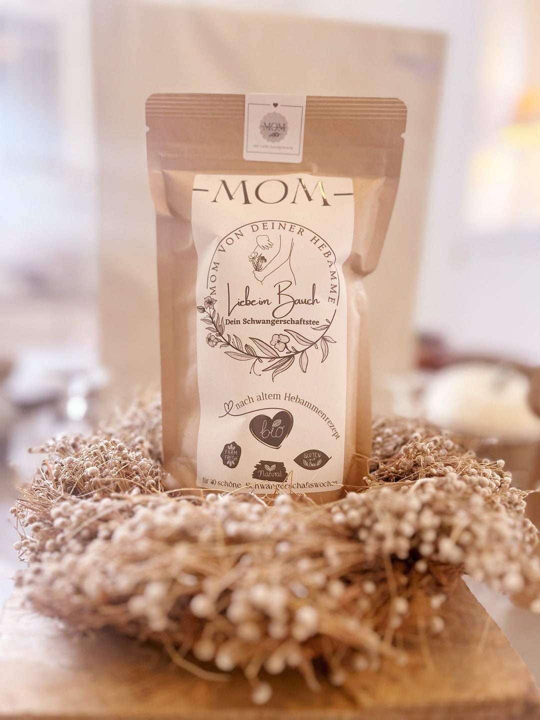 Love in the Belly Your Pregnancy Tea, Organic Tea, MOM Tea, 80 G Women ...