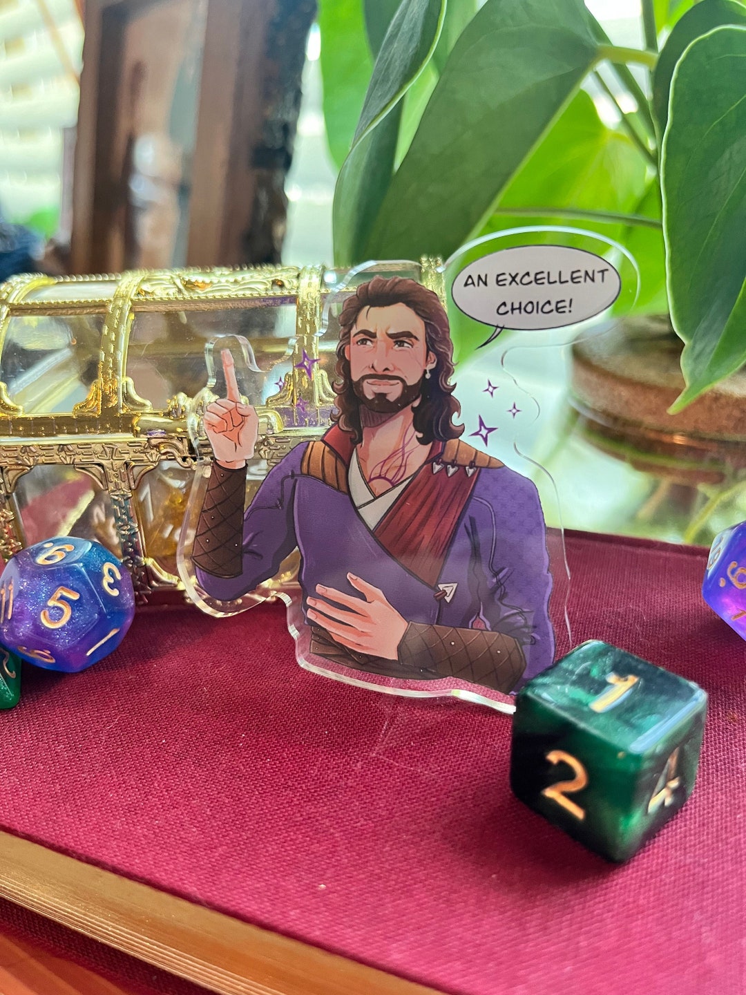 BG3 Gale Acrylic Pins - Etsy