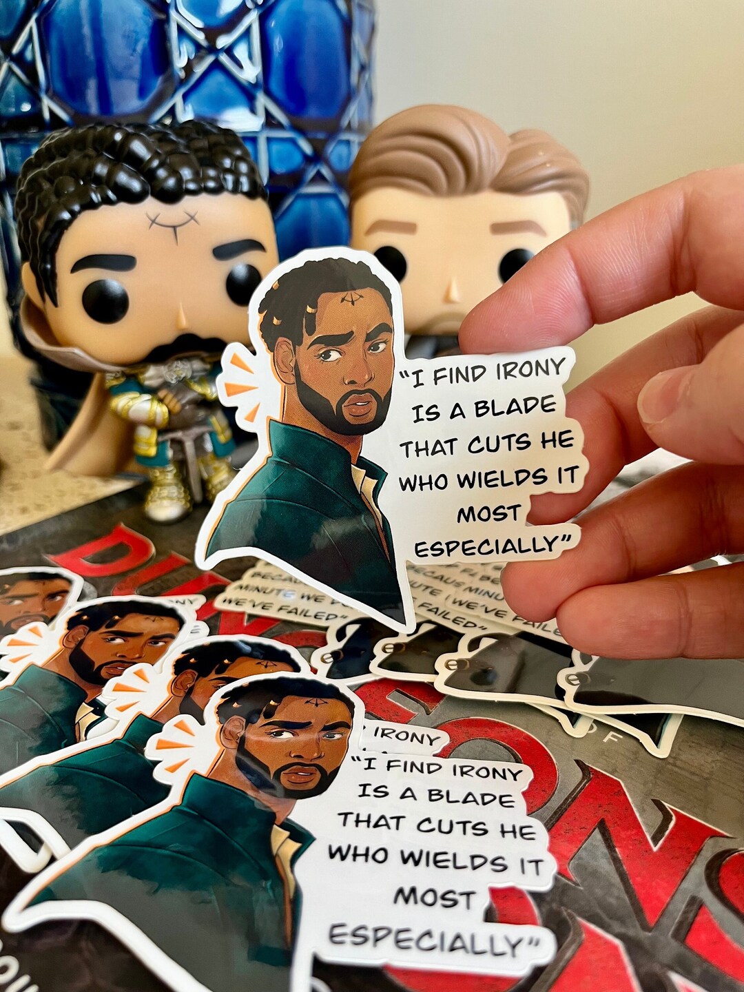 DND HAT Stickers - Etsy