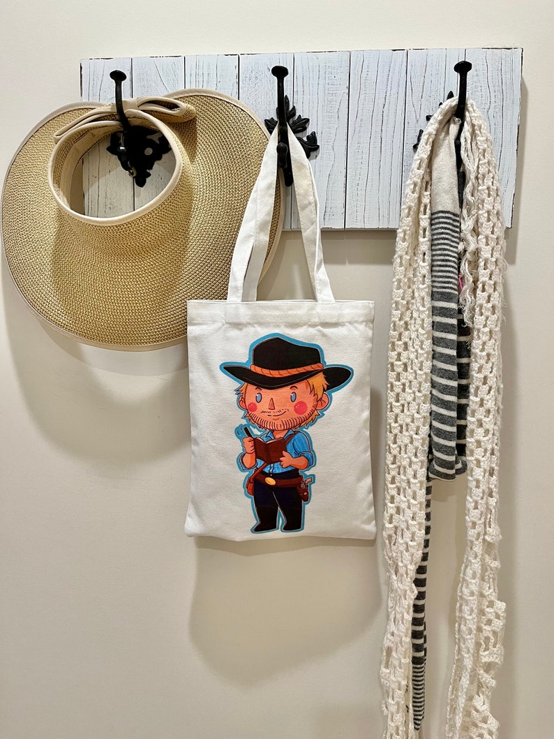 Arthur Morgan Chibi Tote Bag - Etsy