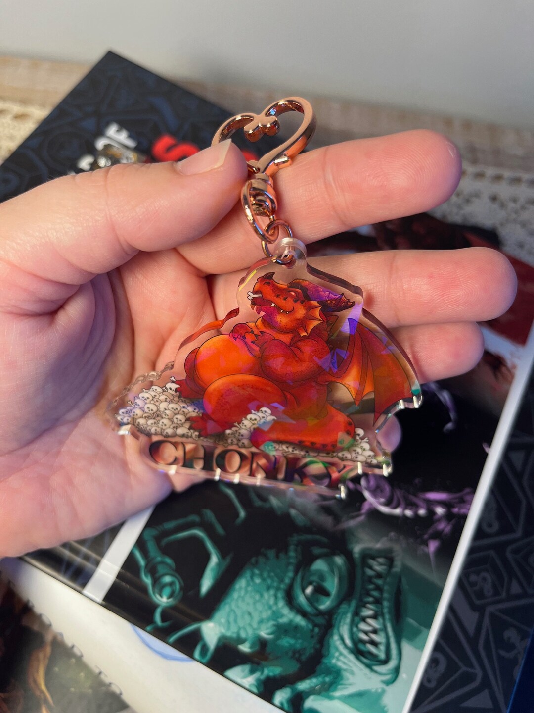 Dnd Themberchaud Keychain - Etsy UK