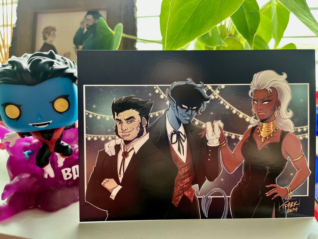 Logan, Kurt, and Ororo Art Print - Etsy