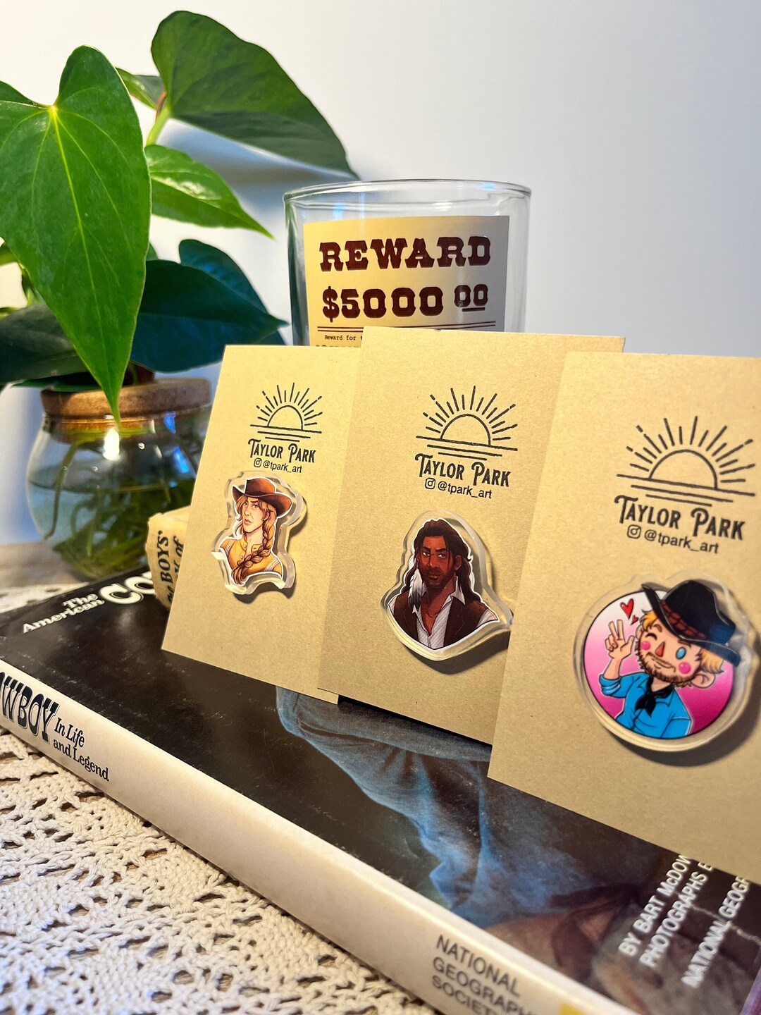 RDR2 Acrylic Pins - Etsy