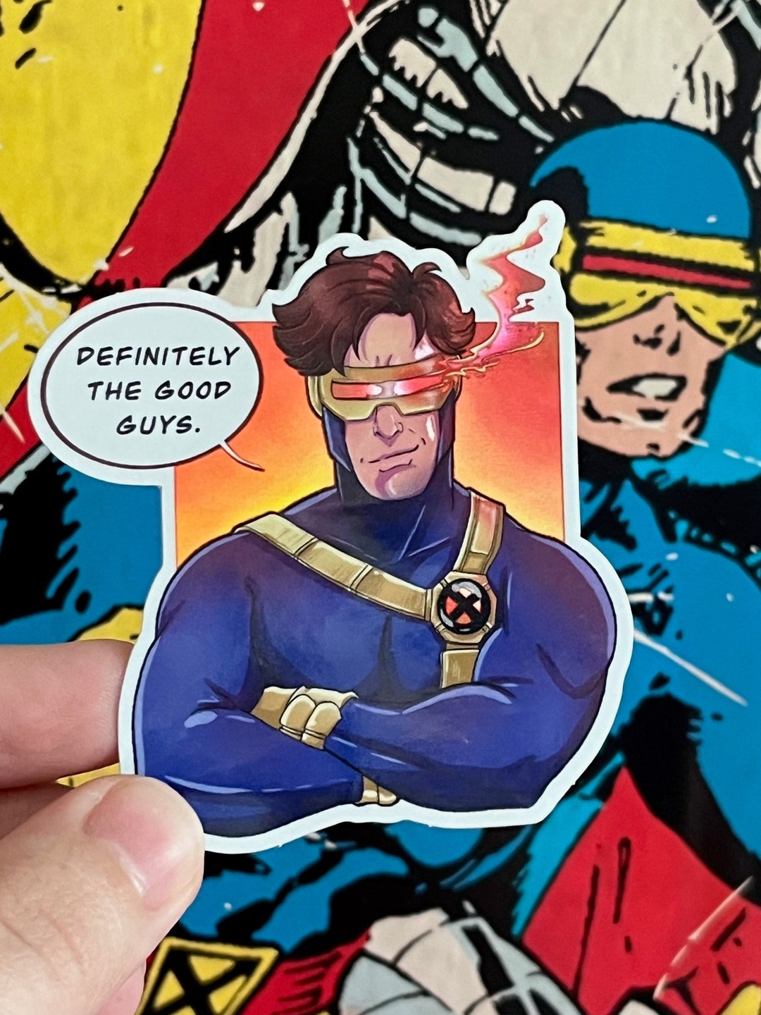 Cyclops ( X-MEN Sticker) - Etsy