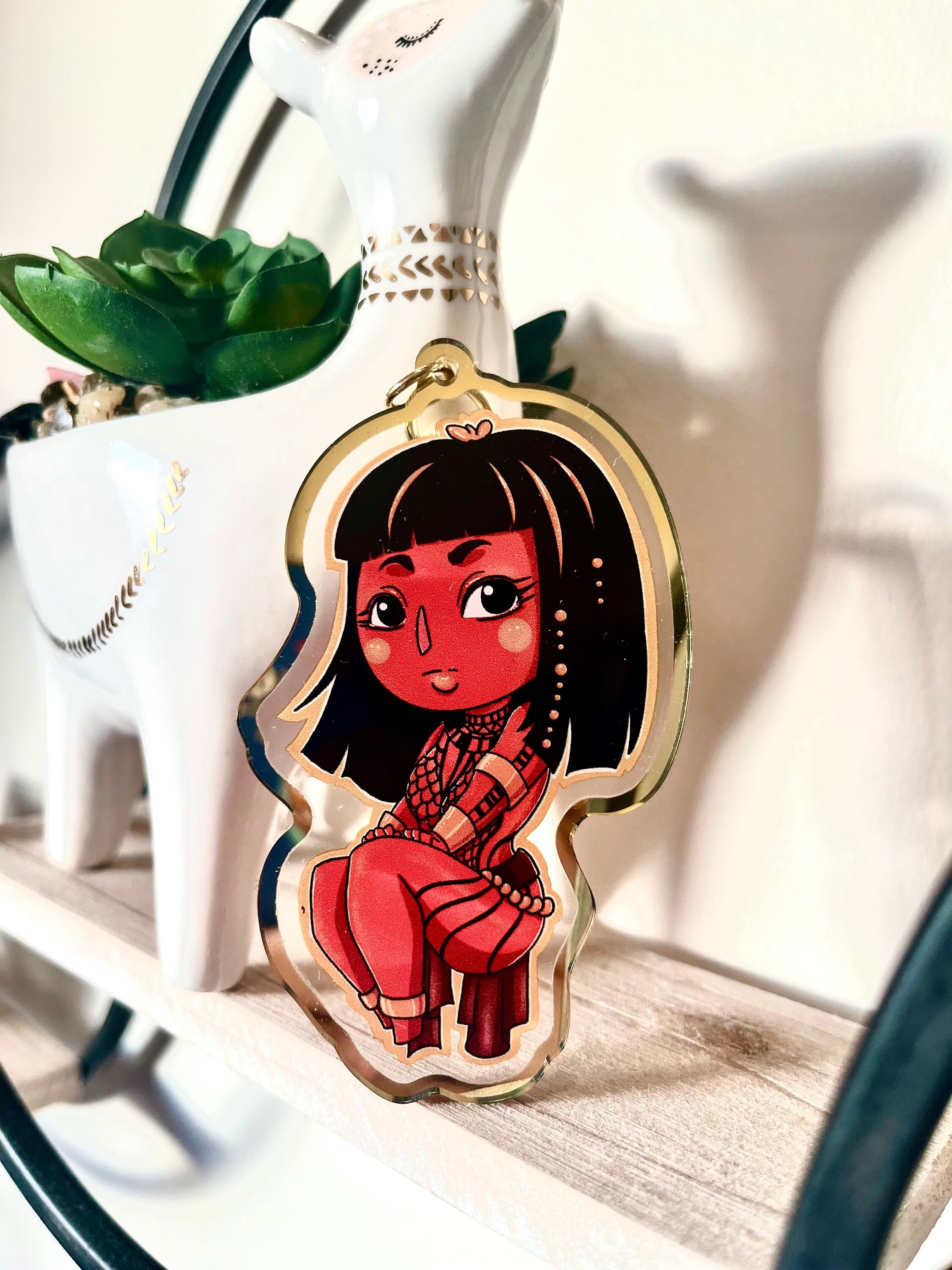 Anck-su-namun the Mummy Keychain - Etsy