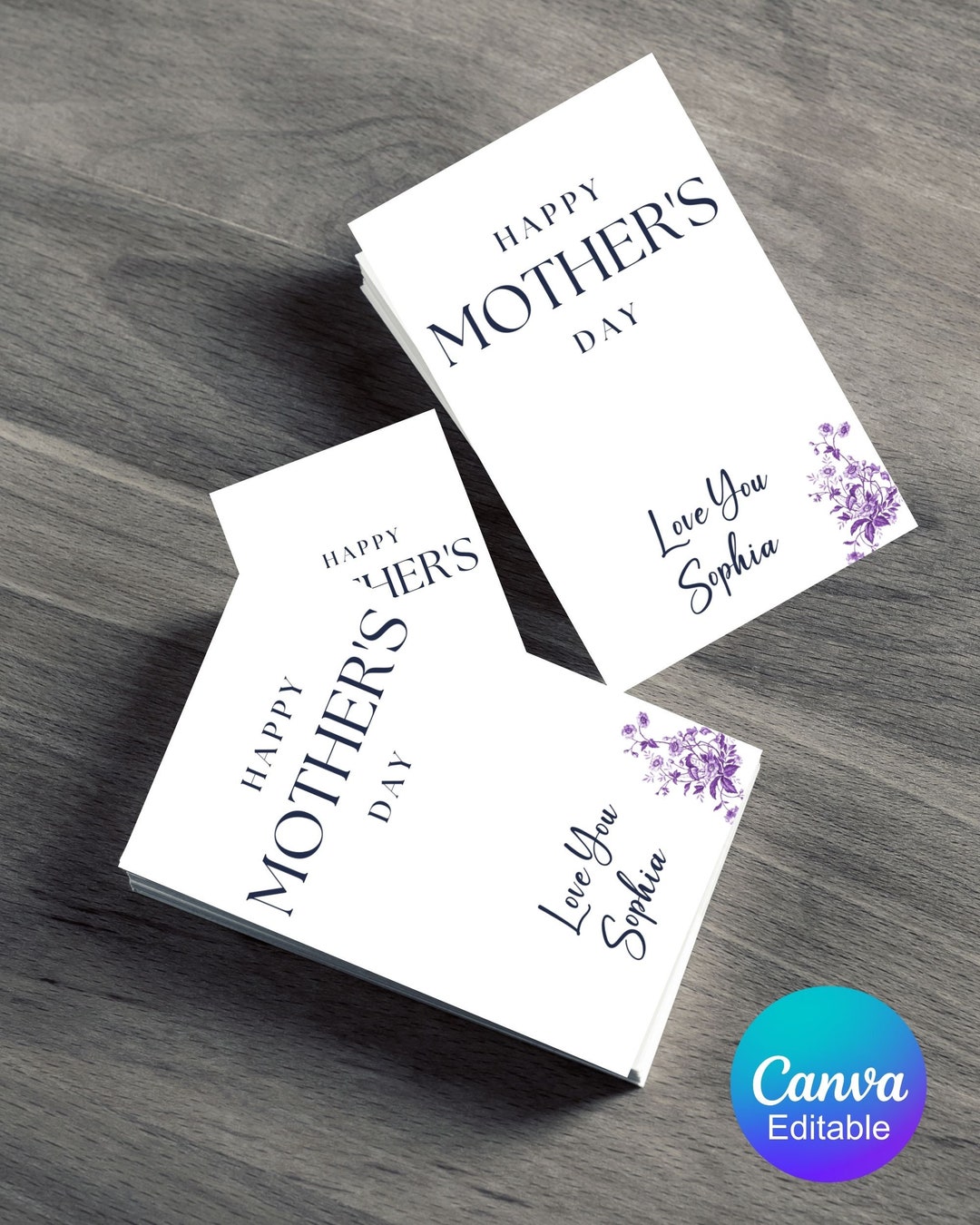 4 Editable Gift Tags Mom Mum Tag Mothers Day Birthday Anniversary Just ...