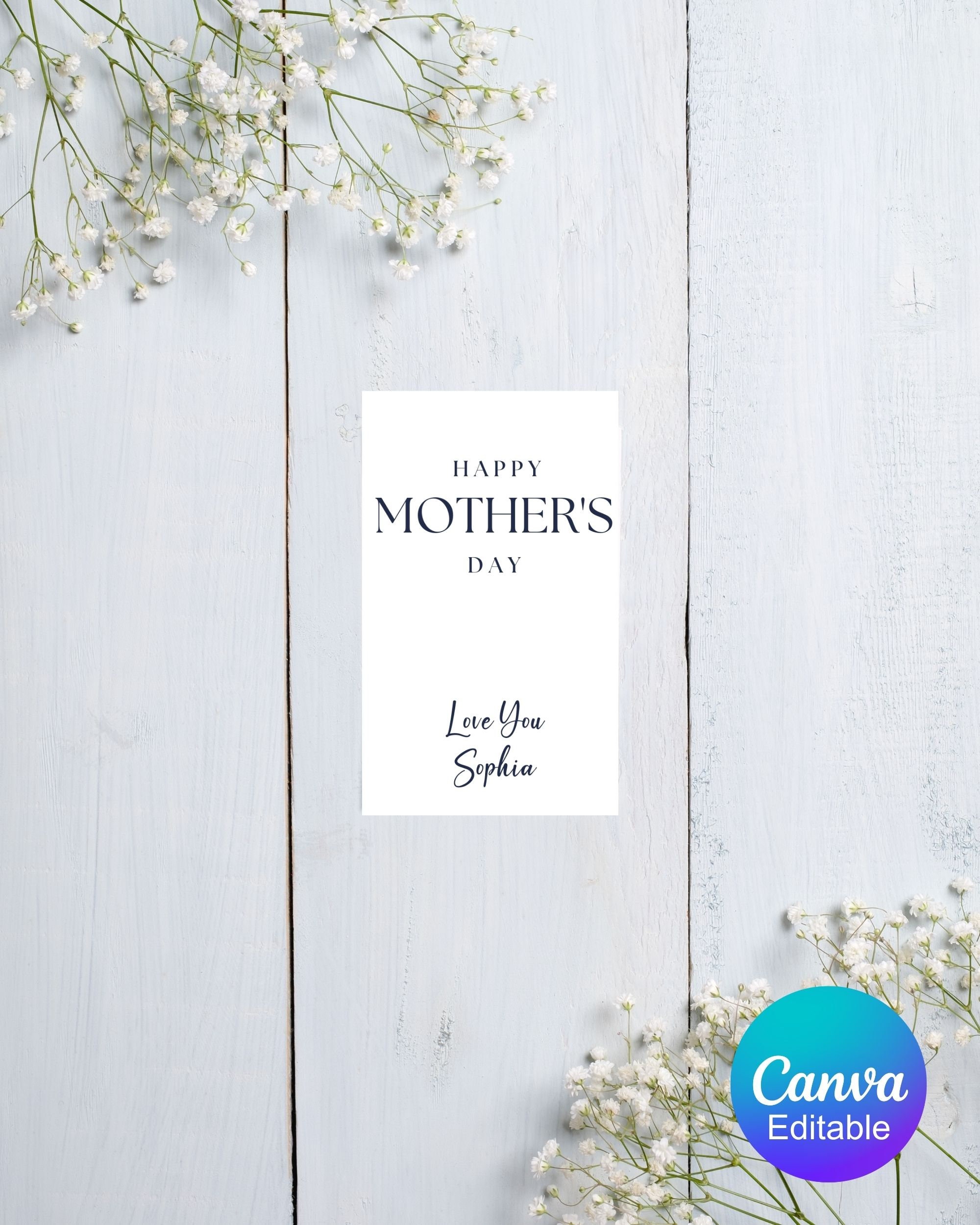 4 Editable Gift Tags Mom Mum Tag Mothers Day Birthday Anniversary Just ...