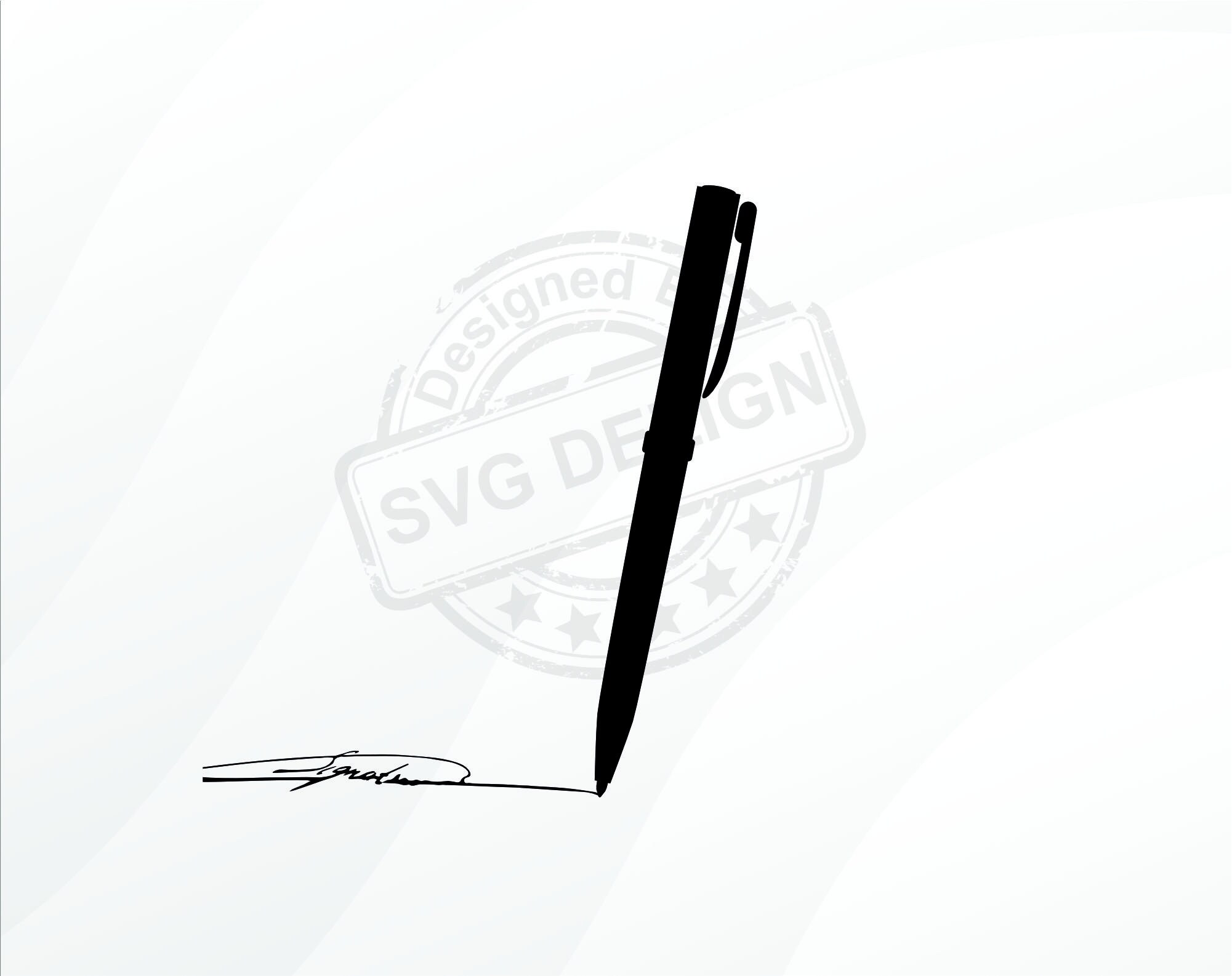 Ink Pen Svg Bundle, Fountain Pen Svg, Ball Point Pen Svg,pen Svg ...