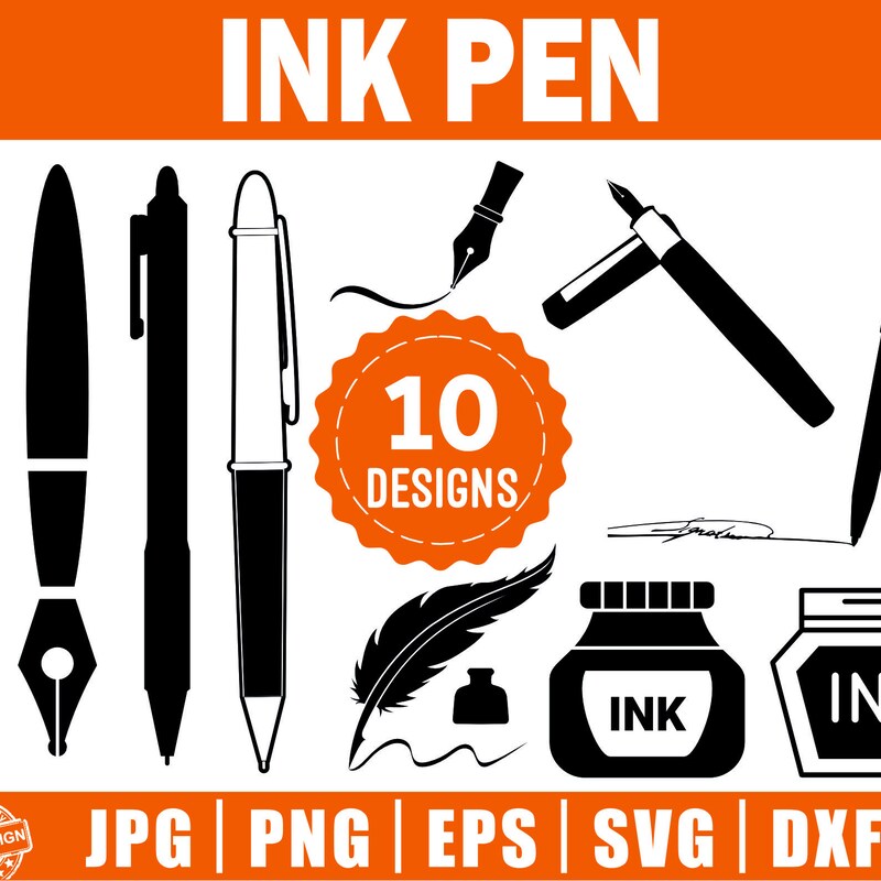 Ink Pen - Etsy
