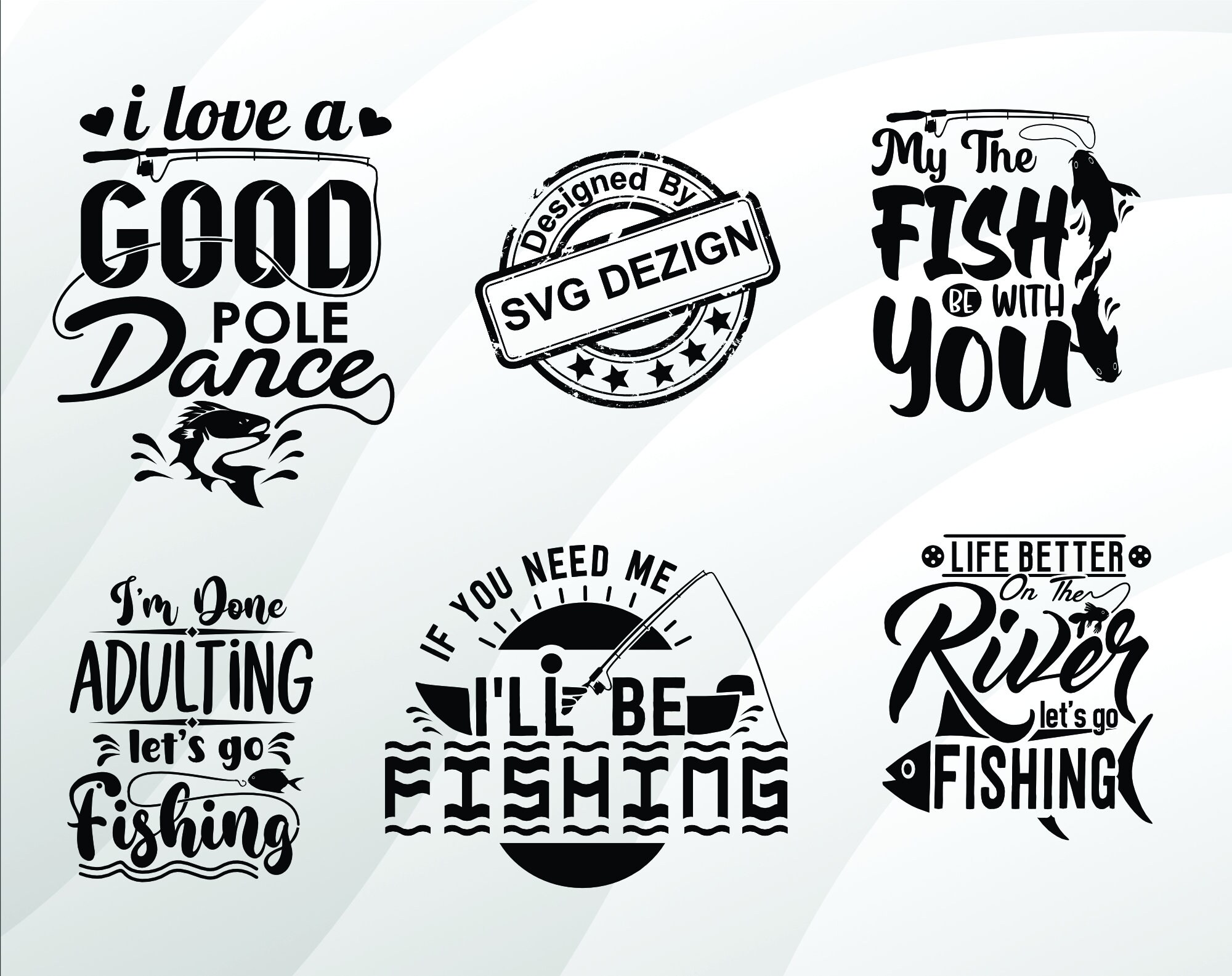 Fishing SVG, Fishing SVG Bundle, Fishing SVG, Fishing Quotes, Fishing ...