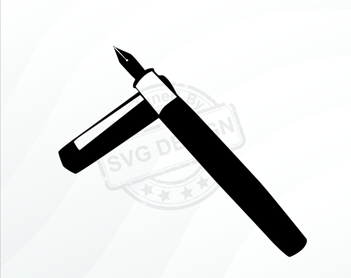 Ink Pen Svg Bundle, Fountain Pen Svg, Ball Point Pen Svg,pen Svg ...