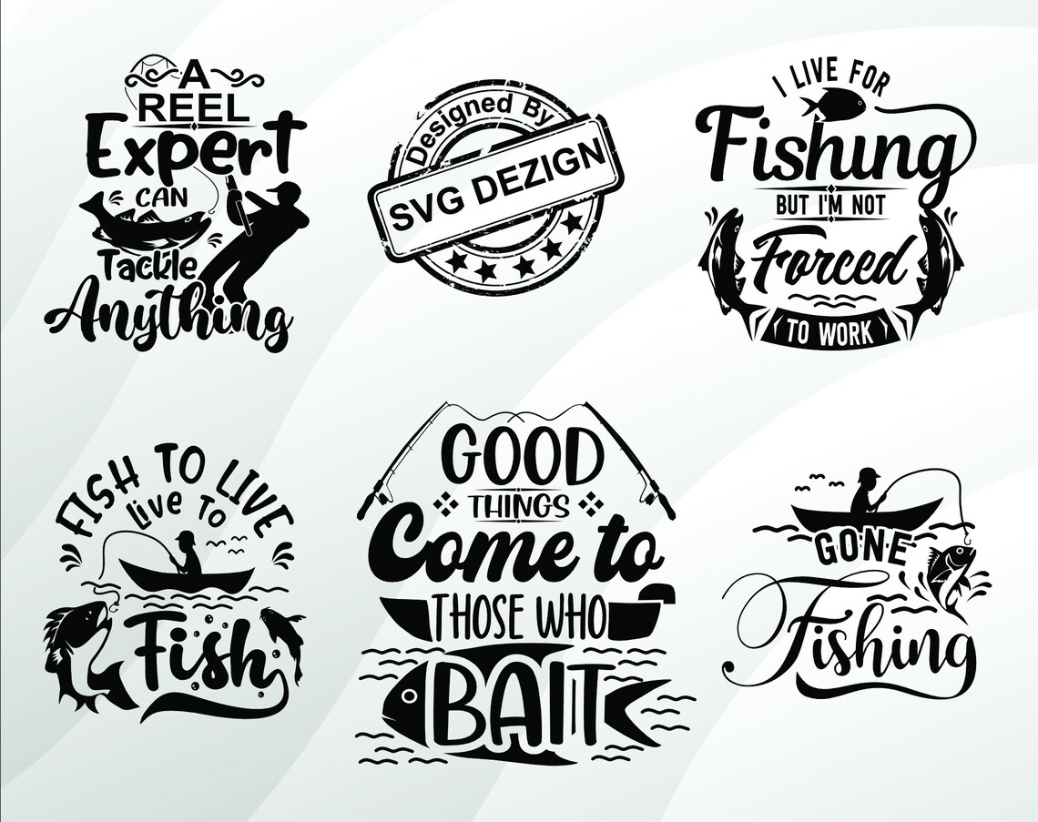 Fishing SVG, Fishing SVG Bundle, Fishing SVG, Fishing Quotes, Fishing ...