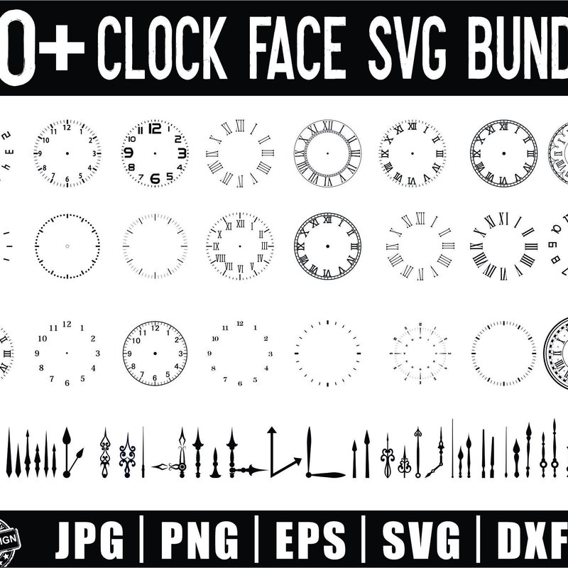 Antique Clock Face - Etsy