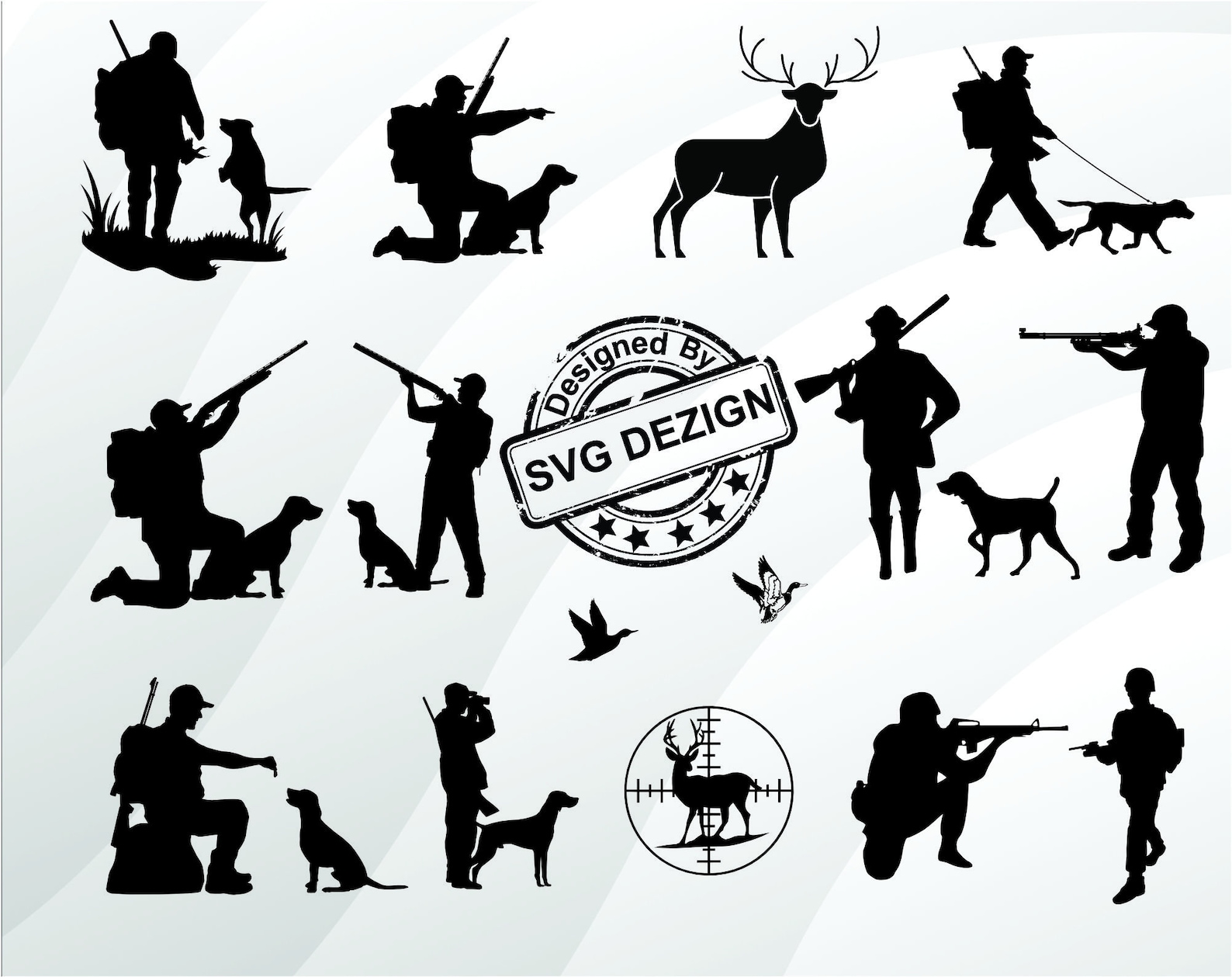 Hunting SVG Bundle Shooting SVG Bundle Deer Hunting SVG - Etsy UK