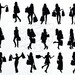 Shopping Girls SVG Bundle, Shopping Girls Silhouette, Shopping Women ...
