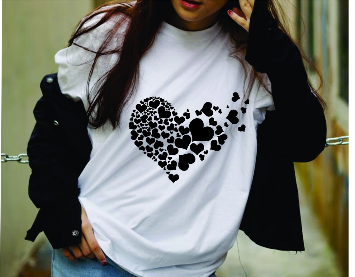 Broken Heart, Broken Heart Svg Bundle, Broken Heart Clipart, Cracked ...