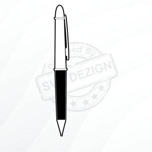 Ink Pen Svg Bundle, Fountain Pen Svg, Ball Point Pen Svg,pen Svg ...