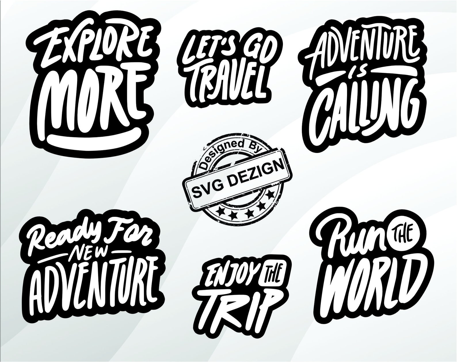 Travel SVG Bundle, Travel Quotes SVG Files, Adventure Svg, World Travel ...