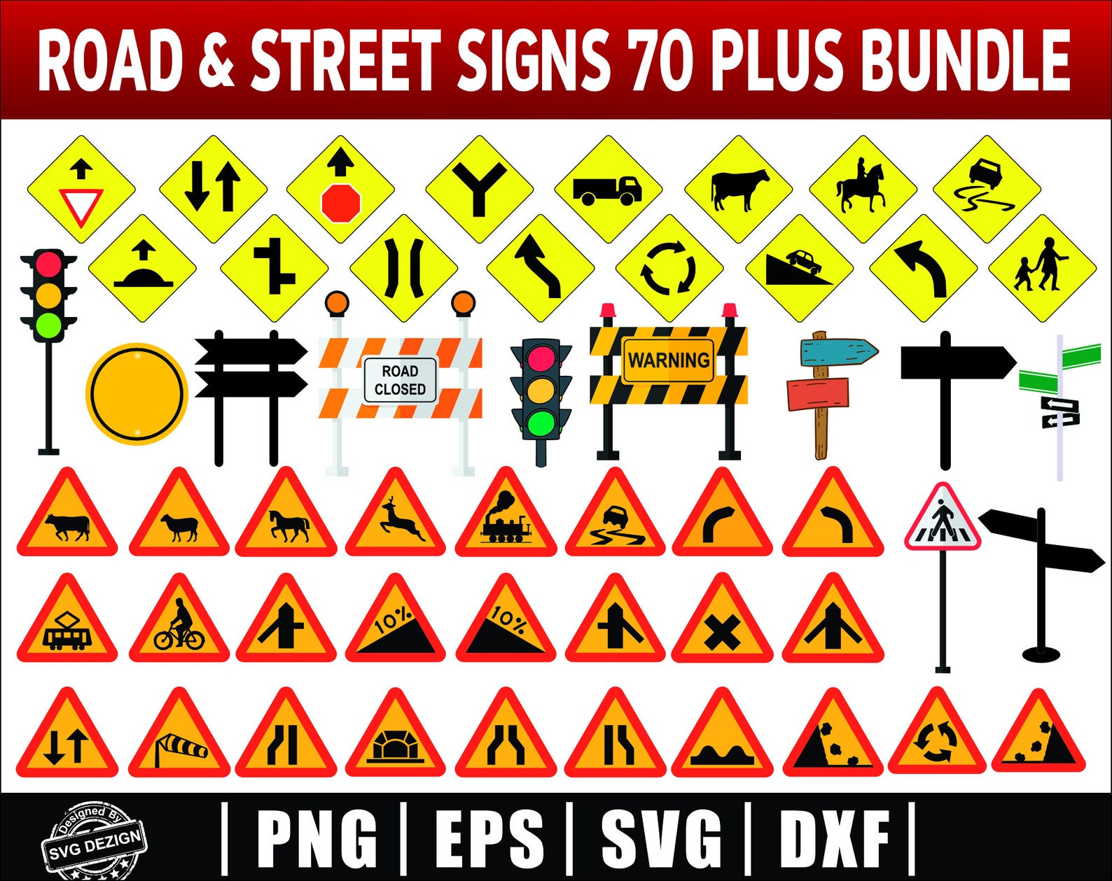 Road Sign Svg, Street Sign Svg, Traffic Sign Svg, Custom Street Sign ...