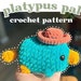 Platypus Pal Crochet Pattern - Etsy