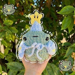 Wizard Frog Crochet Pattern / Magic Frog Crochet / US PDF Pattern ...