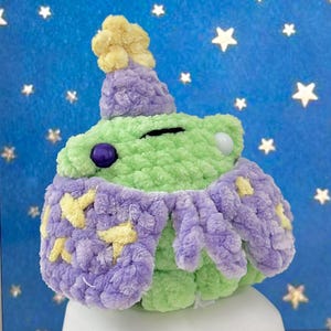 Wizard Frog Crochet Pattern / Magic Frog Crochet / US PDF Pattern ...