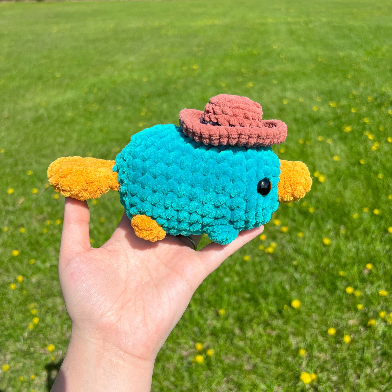 Platypus Pal Crochet Pattern - Etsy