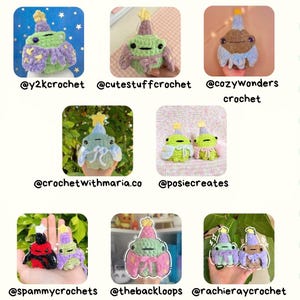 Wizard Frog Crochet Pattern / Magic Frog Crochet / US PDF Pattern ...