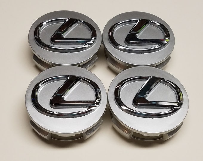 Silver Chrome Logo 62mm Lexus Wheel Center Rim Hub Caps Hubcap 4pcs - Etsy