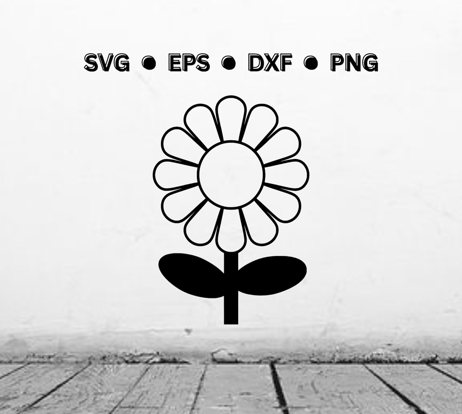 Daisy SVG | Daisy Png | Daisy Dxf | Daisy Eps | Flower Digital Download ...