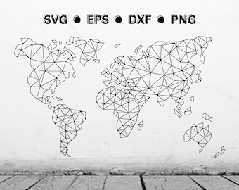 Weltkarte SVG | Weltkarte SVG Laser Cut Vektor Datei | Weltkarte Png ...