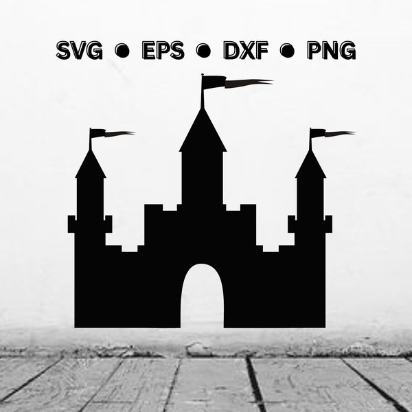 Castle Svg - Etsy