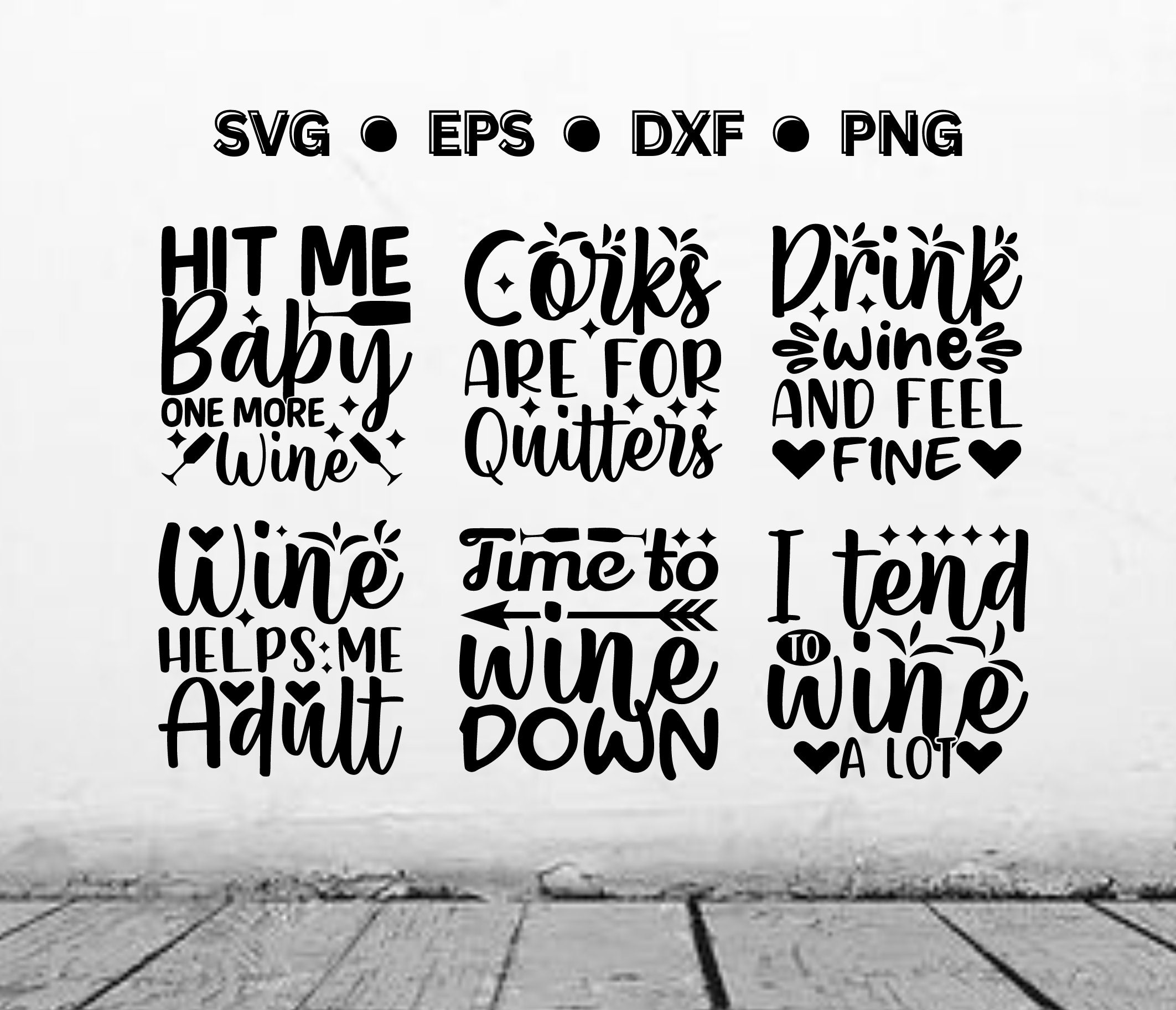 Funny Wine SVG Bundle | Wine SVG | Wine PNG | Wine Quotes | Wine ...