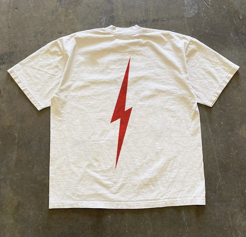 Lightning Bolt Statement T-shirt - Etsy