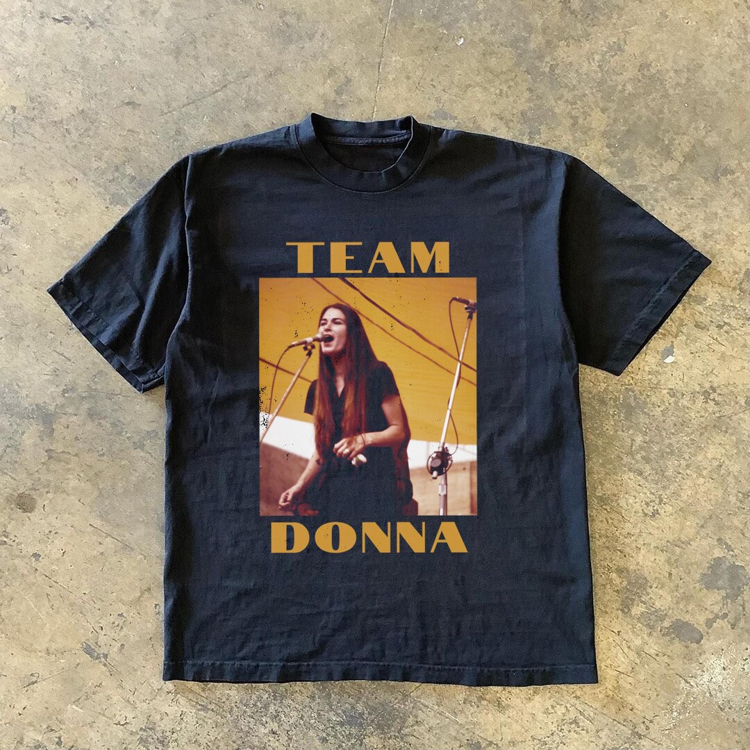 Donna Jean Godchaux 1970s Grateful Dead T-shirt | Team Donna Tee - Etsy