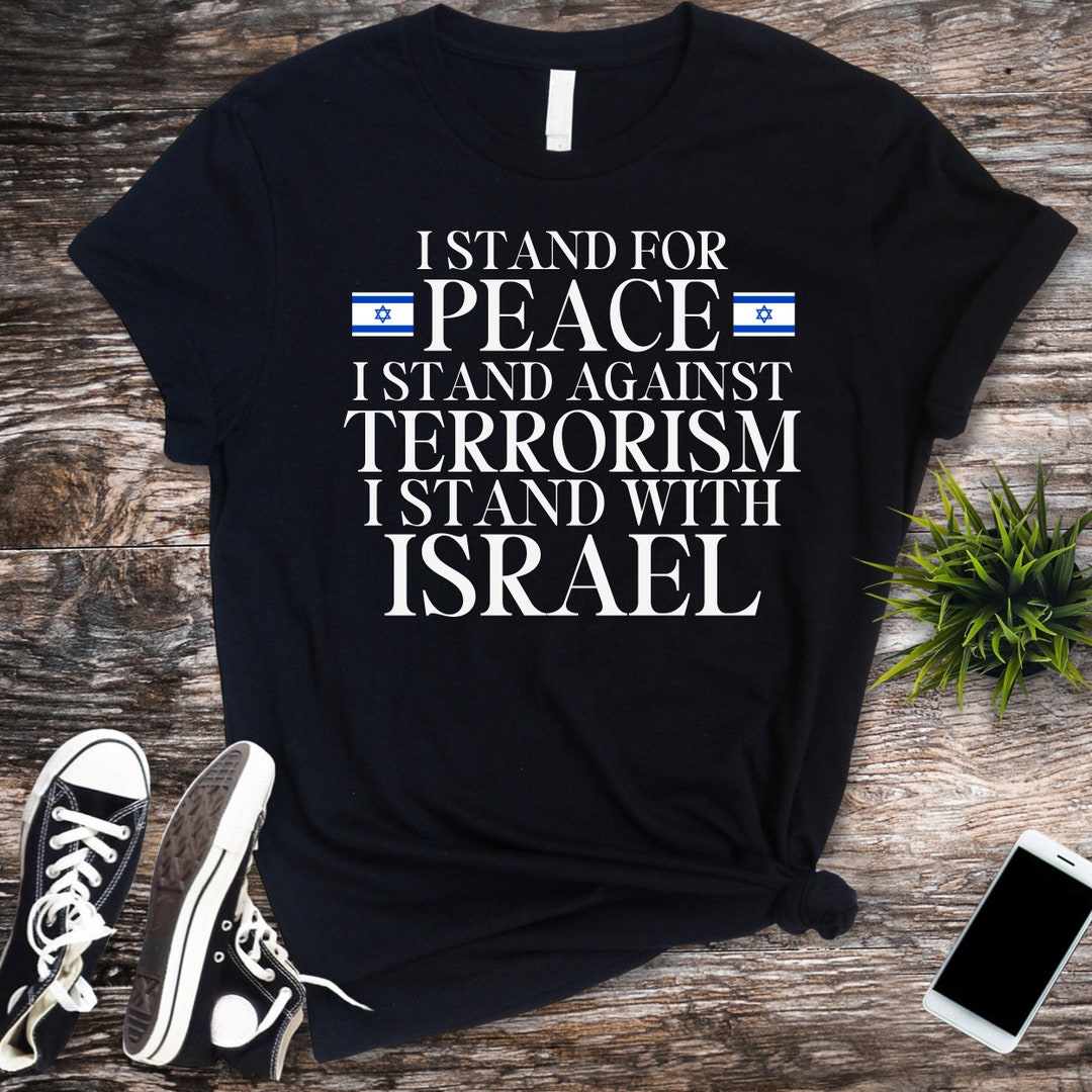 Support Israel Shirts I Stand With Israel Shirt I Stand for Peace ...
