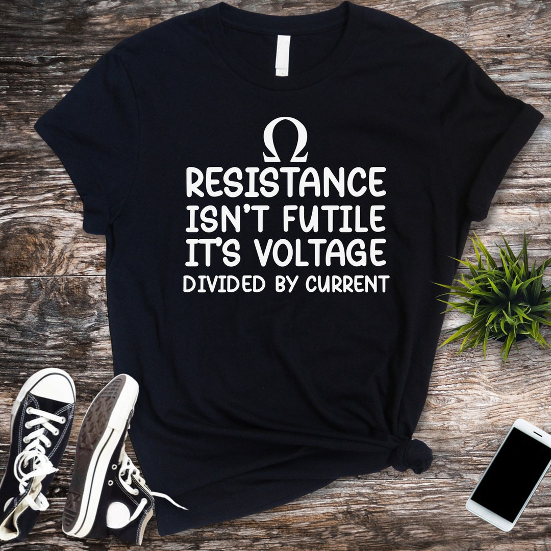 Funny Ohms Law Tshirt, Cute Ohms Law Shirt,electrical Engineer Student ...