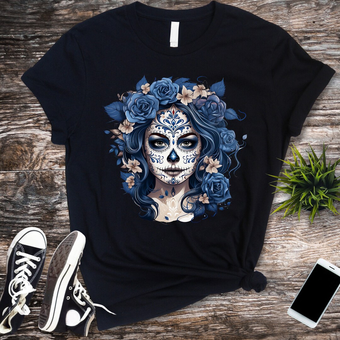 La Catrina Dia De Los Muertos Shirt Day of the Dead Shirts Mexican ...