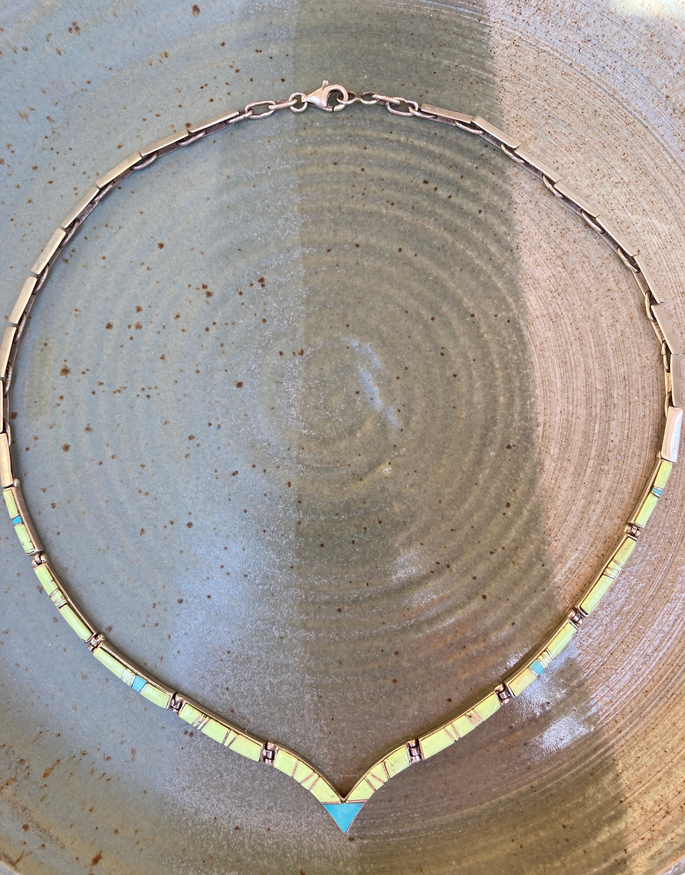 Rare Find Calvin Begay and Michelle Yazzie Collaboration Necklace - Etsy