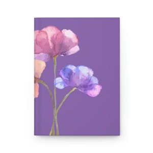 Flower Notebook, Hardcover Notebook, Aesthetic Notebook, Goodnotes ...