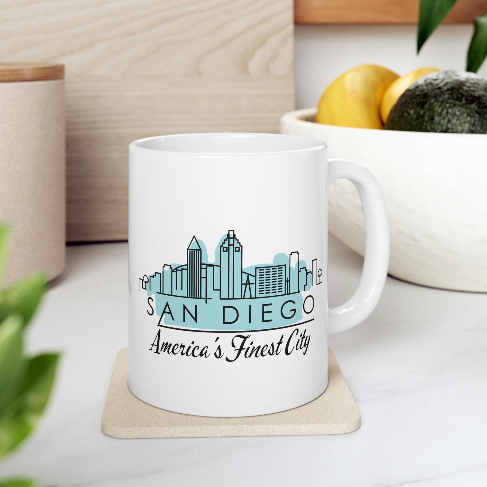 San Diego Coffee Mug, Moving to California, California Mug, Work Coffee ...