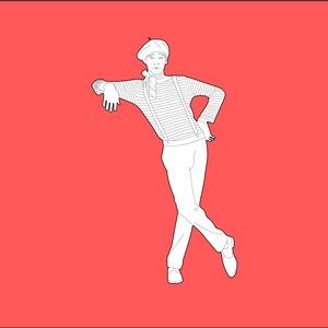 Silent Performers: Mime Vector File for Your Next Project by Vector ...