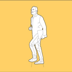 Stair Climbing Vector Illustrations: Perfect for Architects and Digital ...