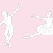Ballerina Poses: Vector Set for Digital Illustrations and Architectural ...