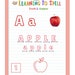 Learning to Spell: Fruits & Veggies Coloring Book | Activity Book ...